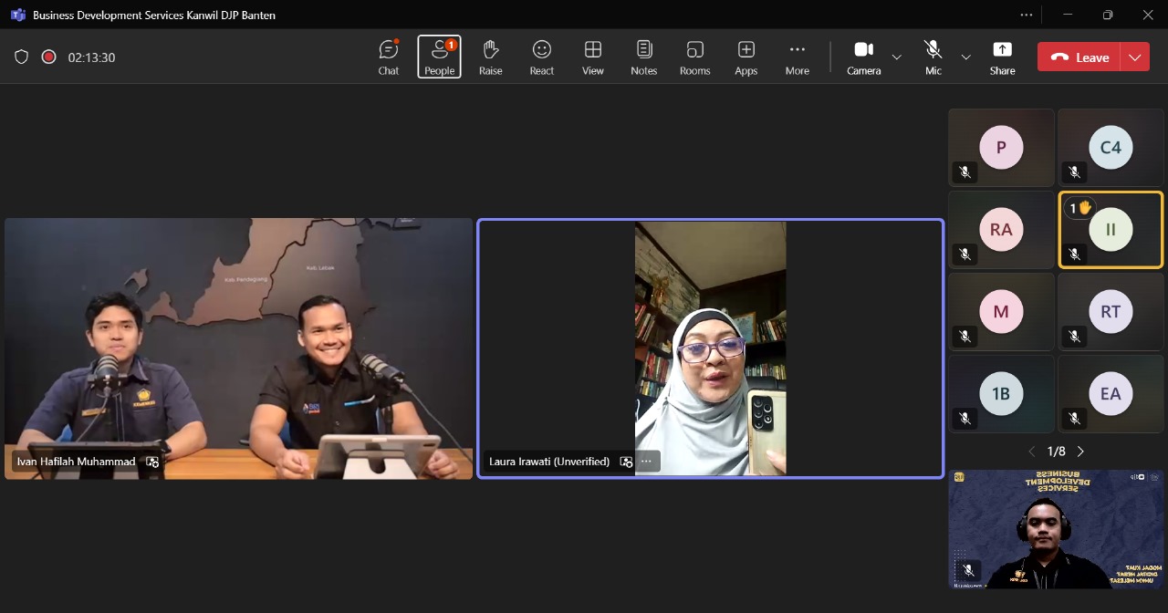 Dorong UMKM Banten Naik Kelas, Pajak Banten Gaungkan BDS | Direktorat Jenderal Pajak